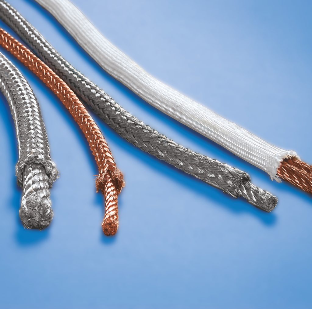 Copper Flexible Ropes with overall braiding - Nanaudyog